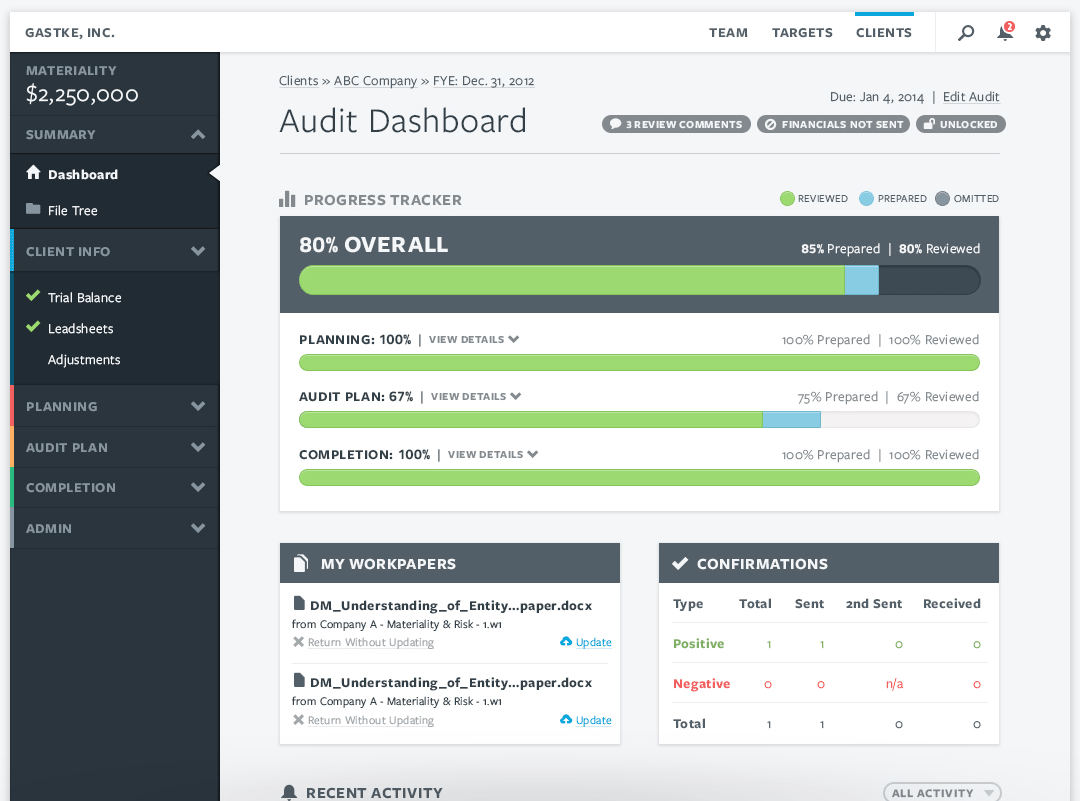 AuditFile | Cloud-Based Audit Software Product Overview